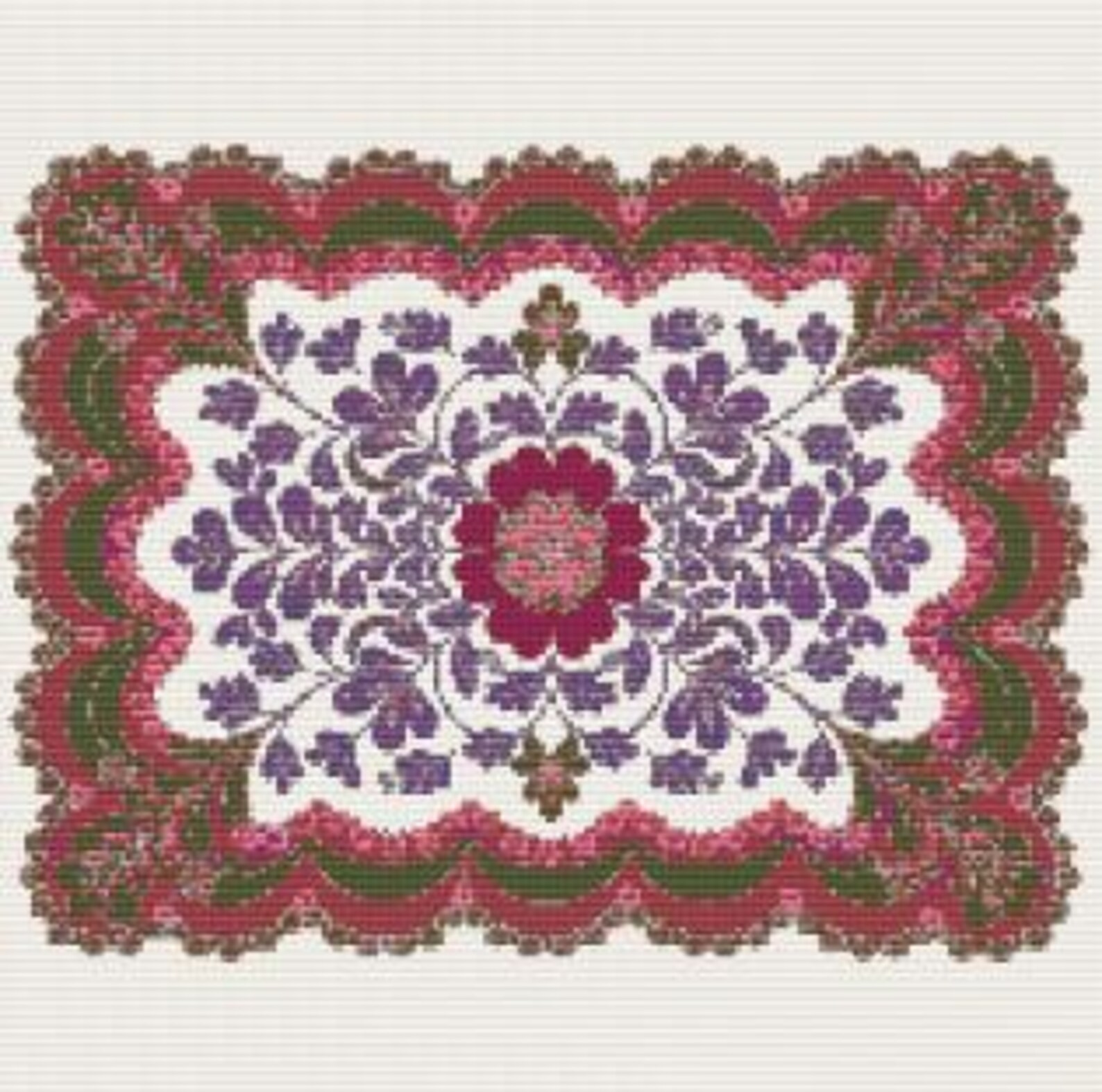 Modern Lace Cross Stitch Patterns With Colorful Details: How to Combine ...