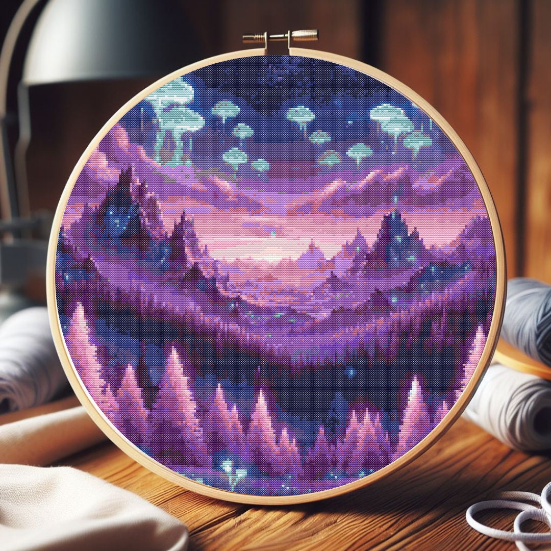 Digital Cross Stitch Model for Your Easily Embroiderable Handmade ...