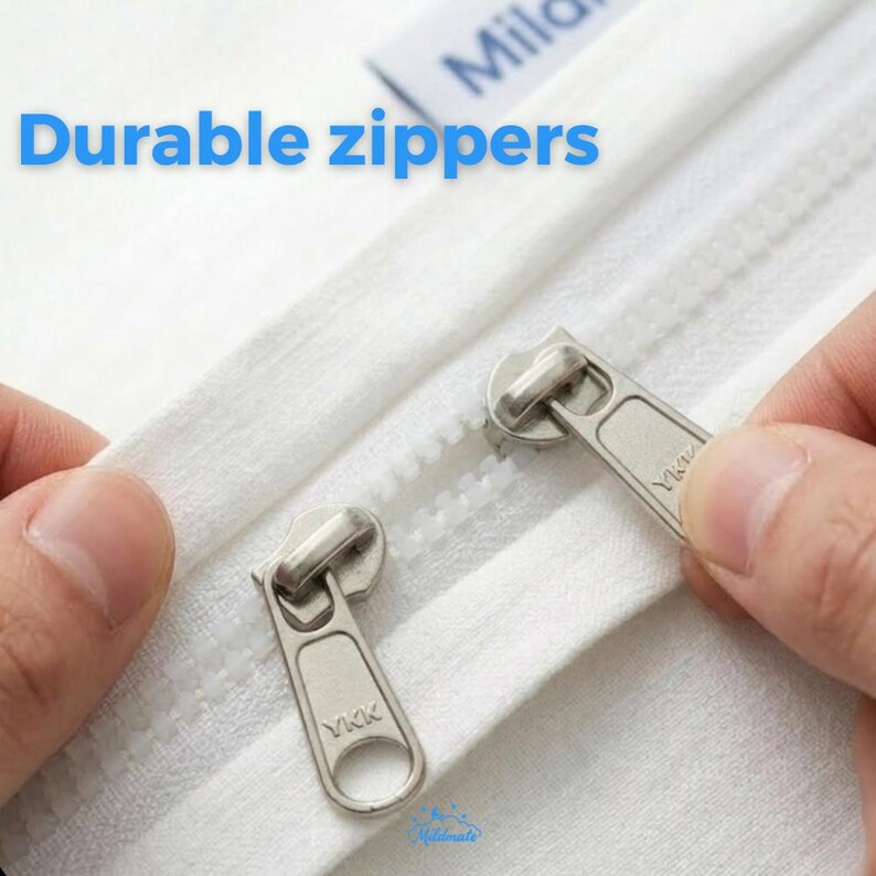 3-sided Zipper Duvet Cover - Premacotton 100% - Breathable & Crisp ...