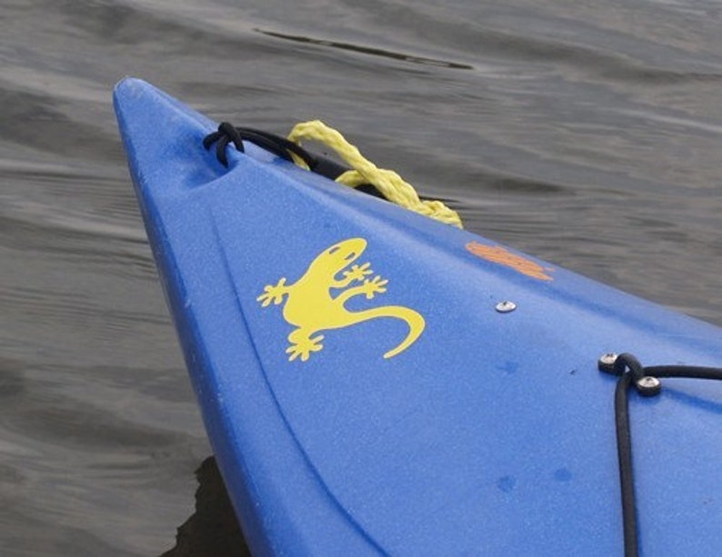 Gecko, MEDIUM, Kayak Decal - Etsy