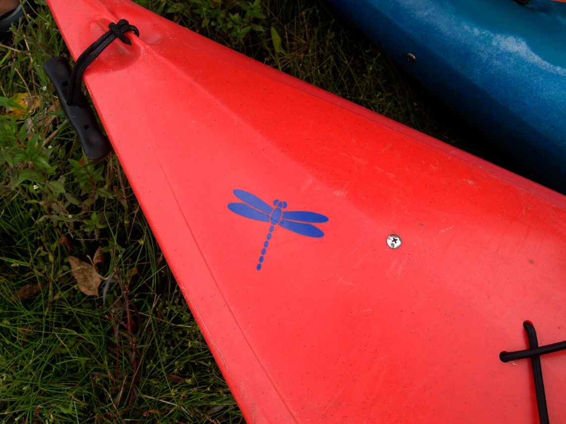 Dragonfly SMALL or MEDIUM Kayak Decal | Etsy