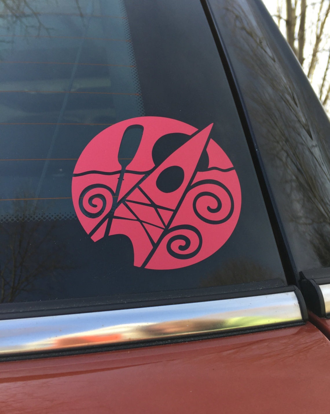 Kayaking Decal MEDIUM or LARGE - Etsy