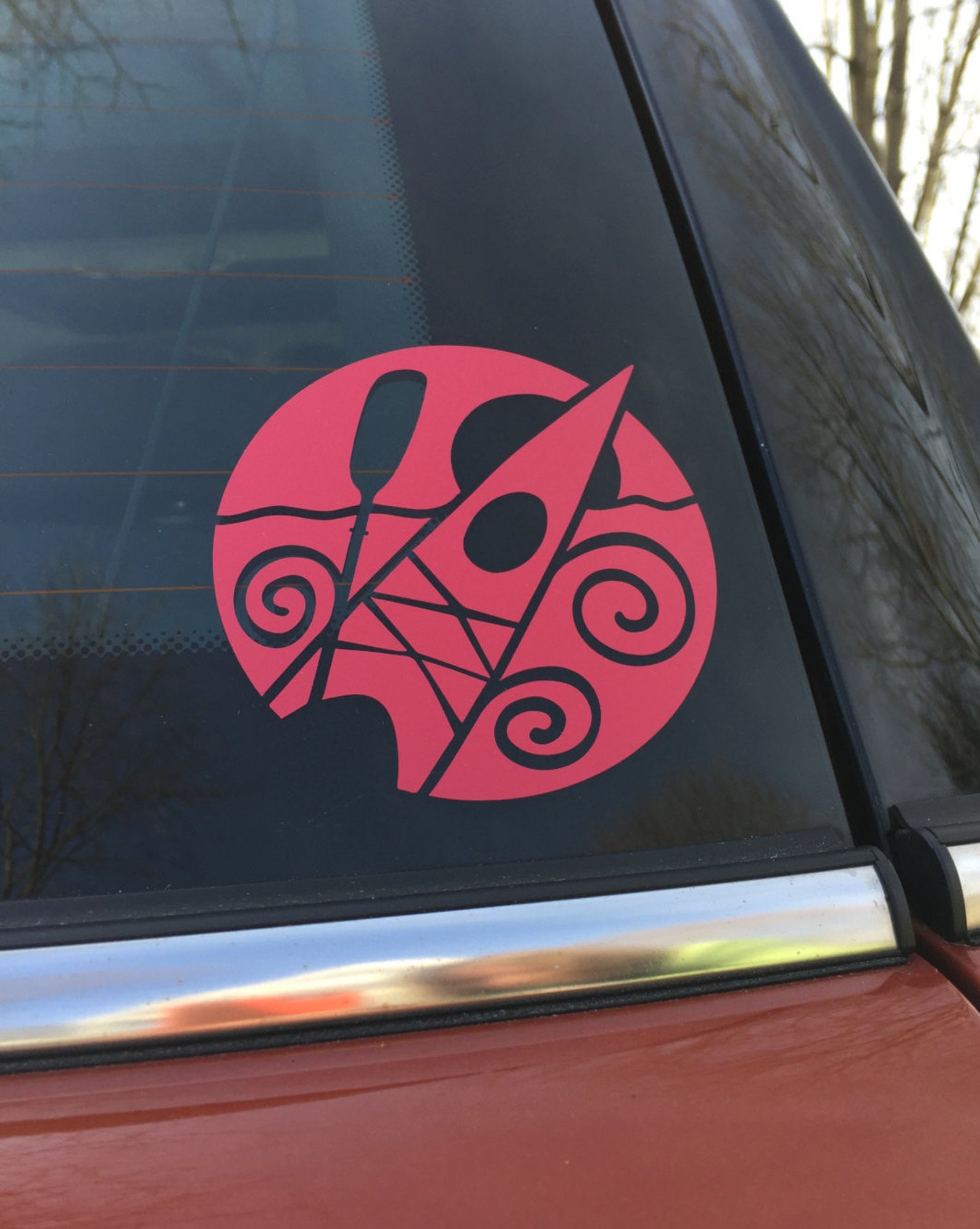 Kayaking Decal MEDIUM or LARGE - Etsy