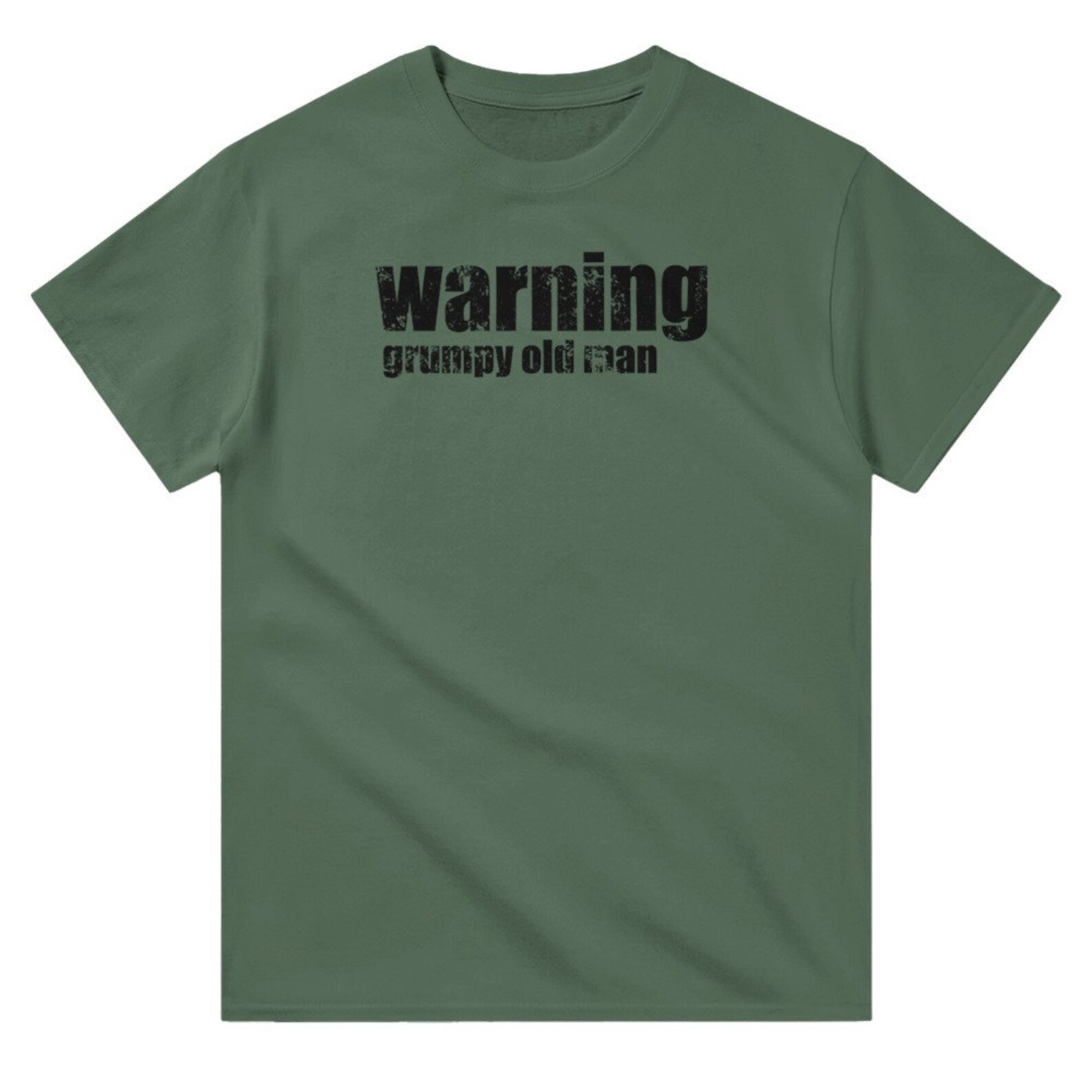 Warning Grumpy Old Man T-shirt | Funny Shirt - Dad Shirt - Grumpy Tee ...
