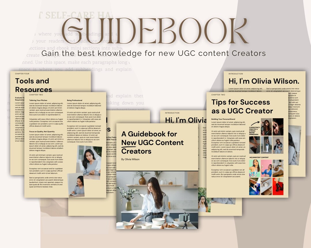 Content Creator's Kickstarter A Beginner's Guide to UGC Success - Etsy