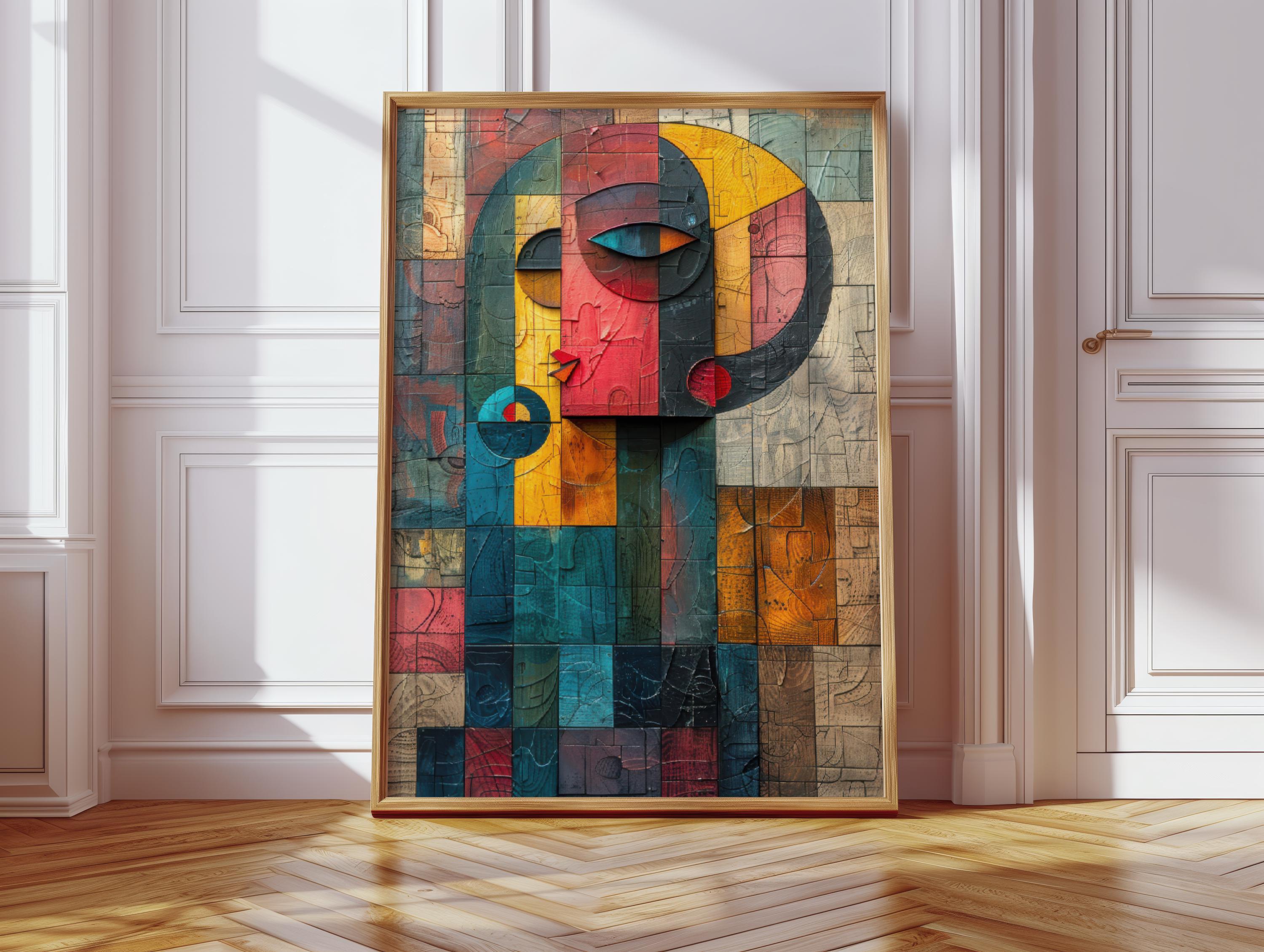 Colorful Abstract Printable Wall Art Ai-generated Instant Digital ...