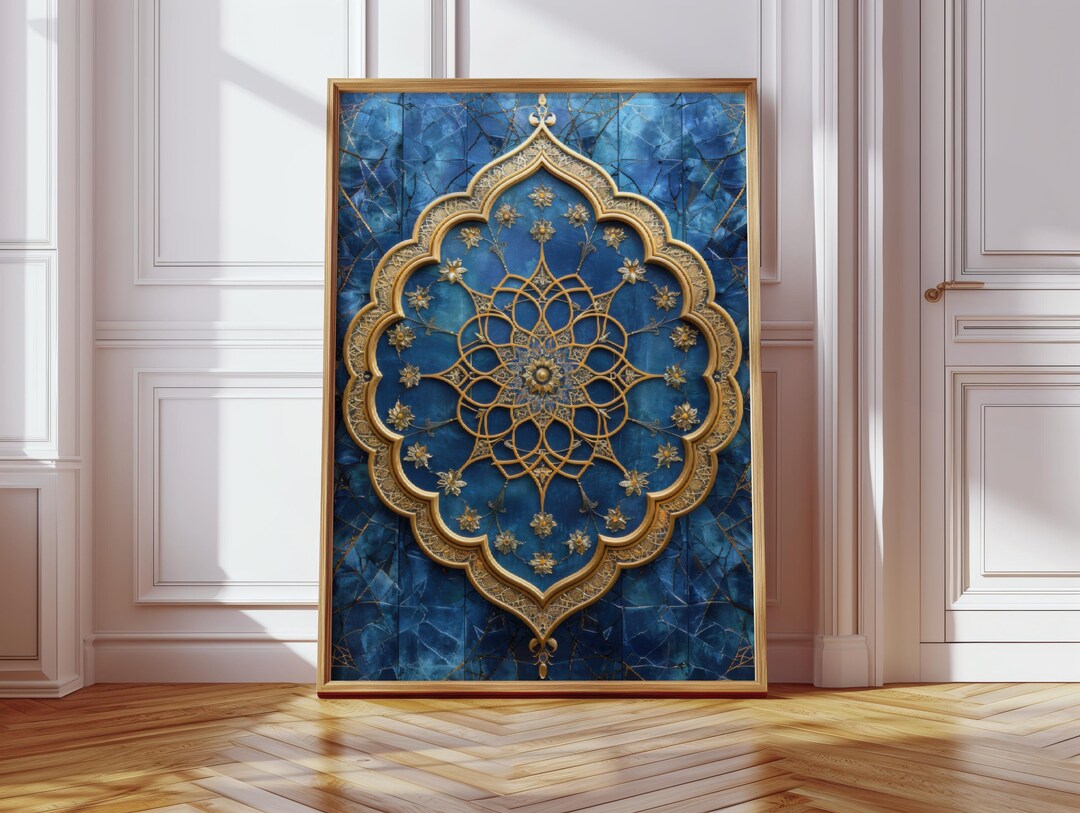 Ai-generated Abstract Digital Wall Art - Modern Home Decor, Unique ...