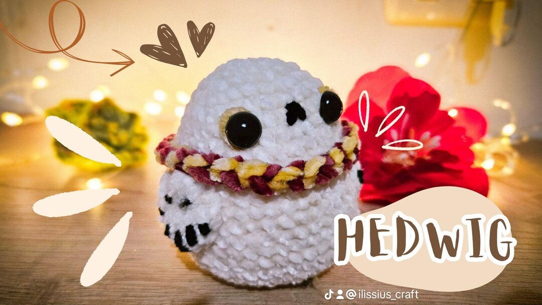 Amigurumi Hedwig Pattern - Etsy