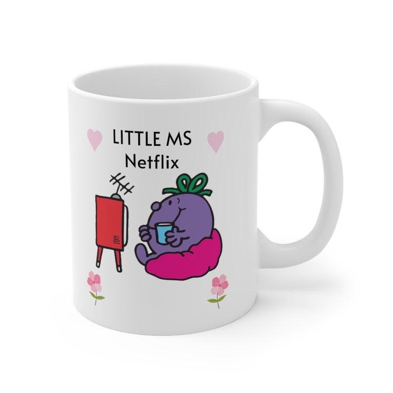 Netflix Girl Mug Gift, Little Miss Netflix - Etsy