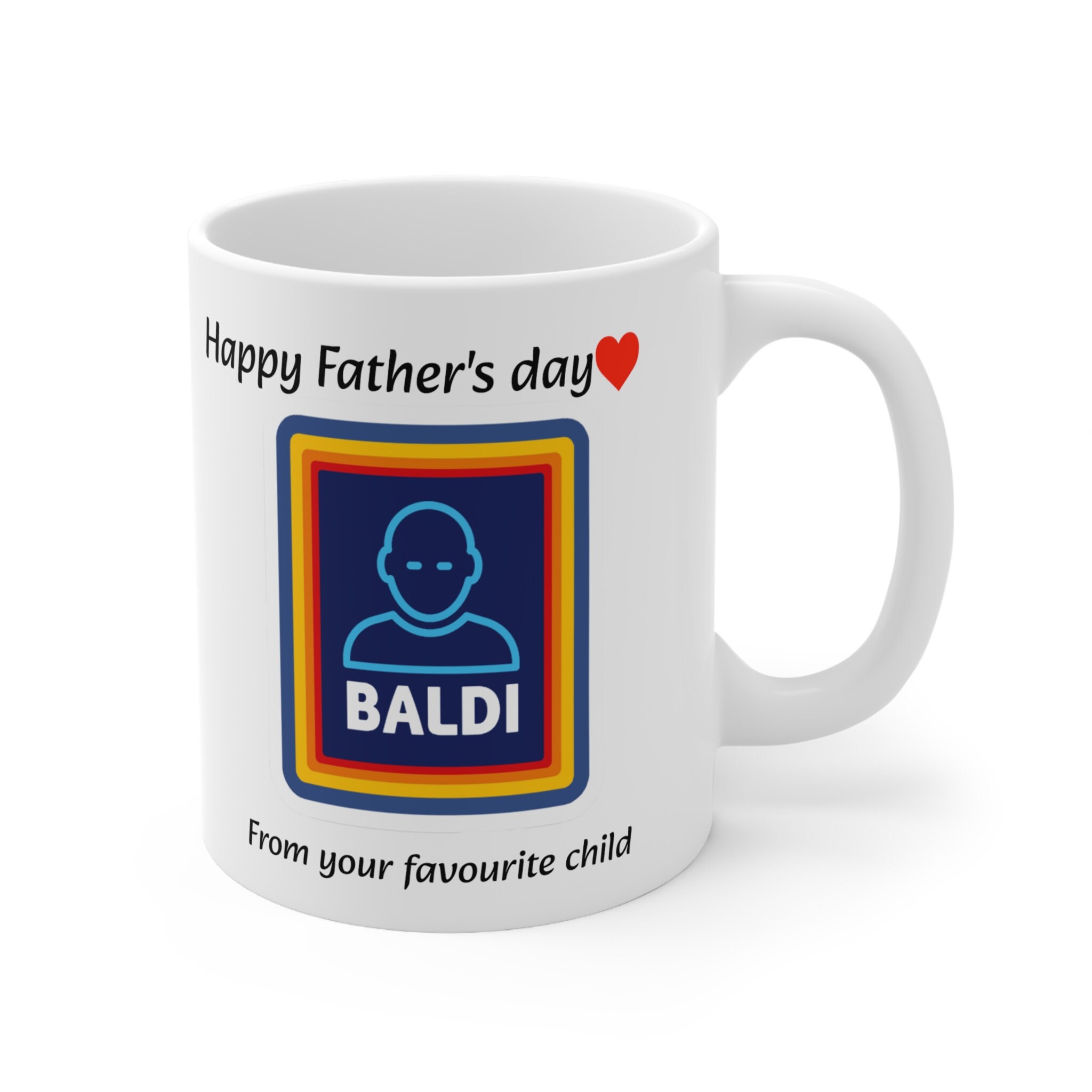 Father's Day Mug Funny Baldi - Etsy