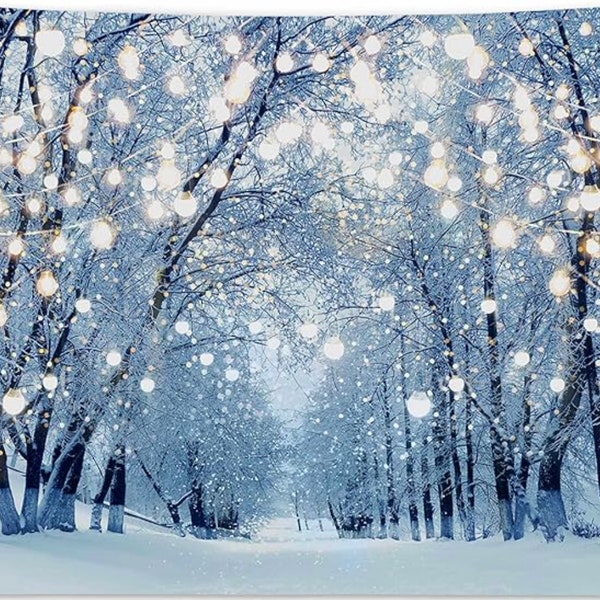 Winter Wonderland Backdrop - Etsy