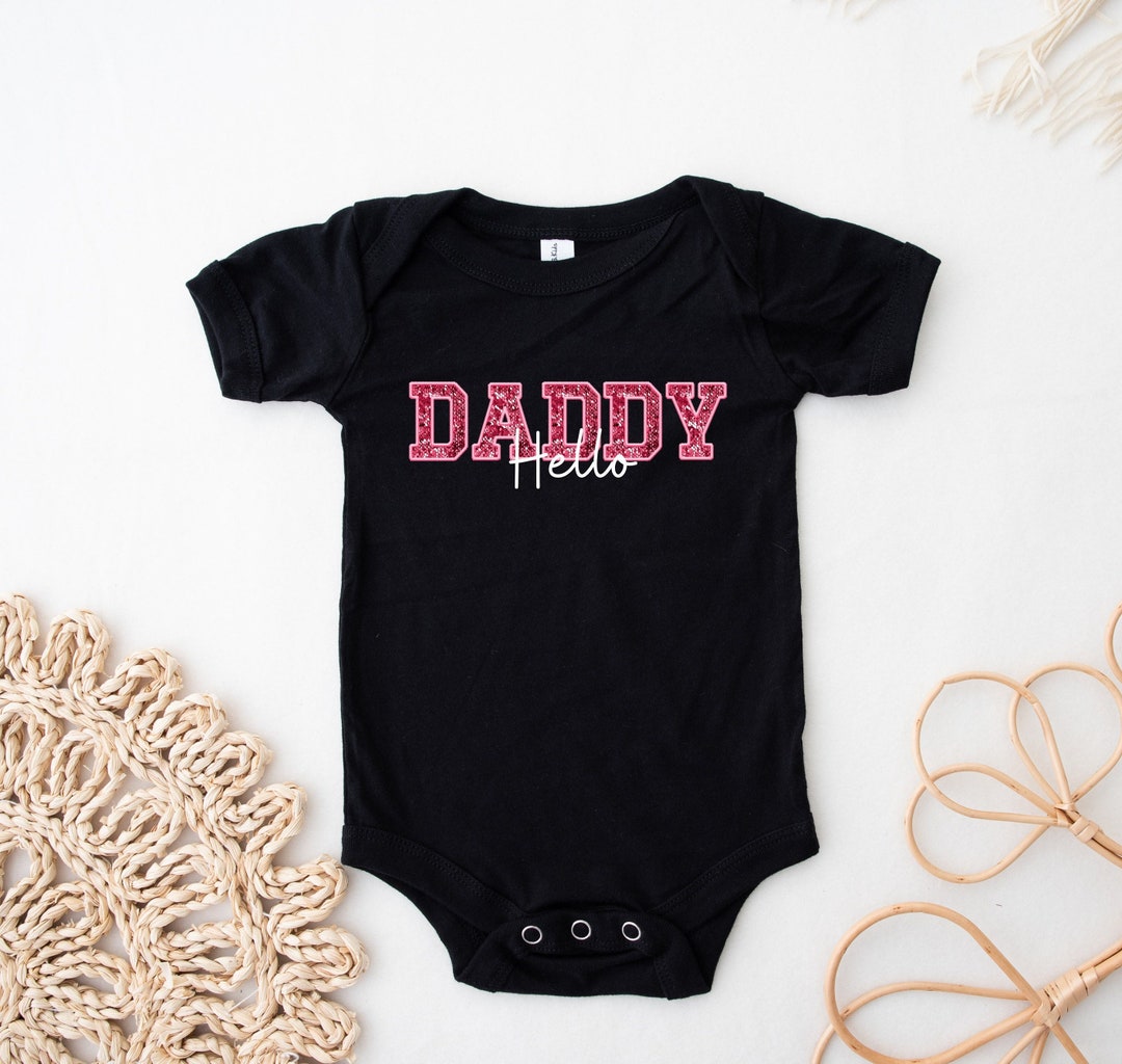 Hello Daddy Baby Shower Gift, Newborn Baby Gift,pregnancy Announcement ...