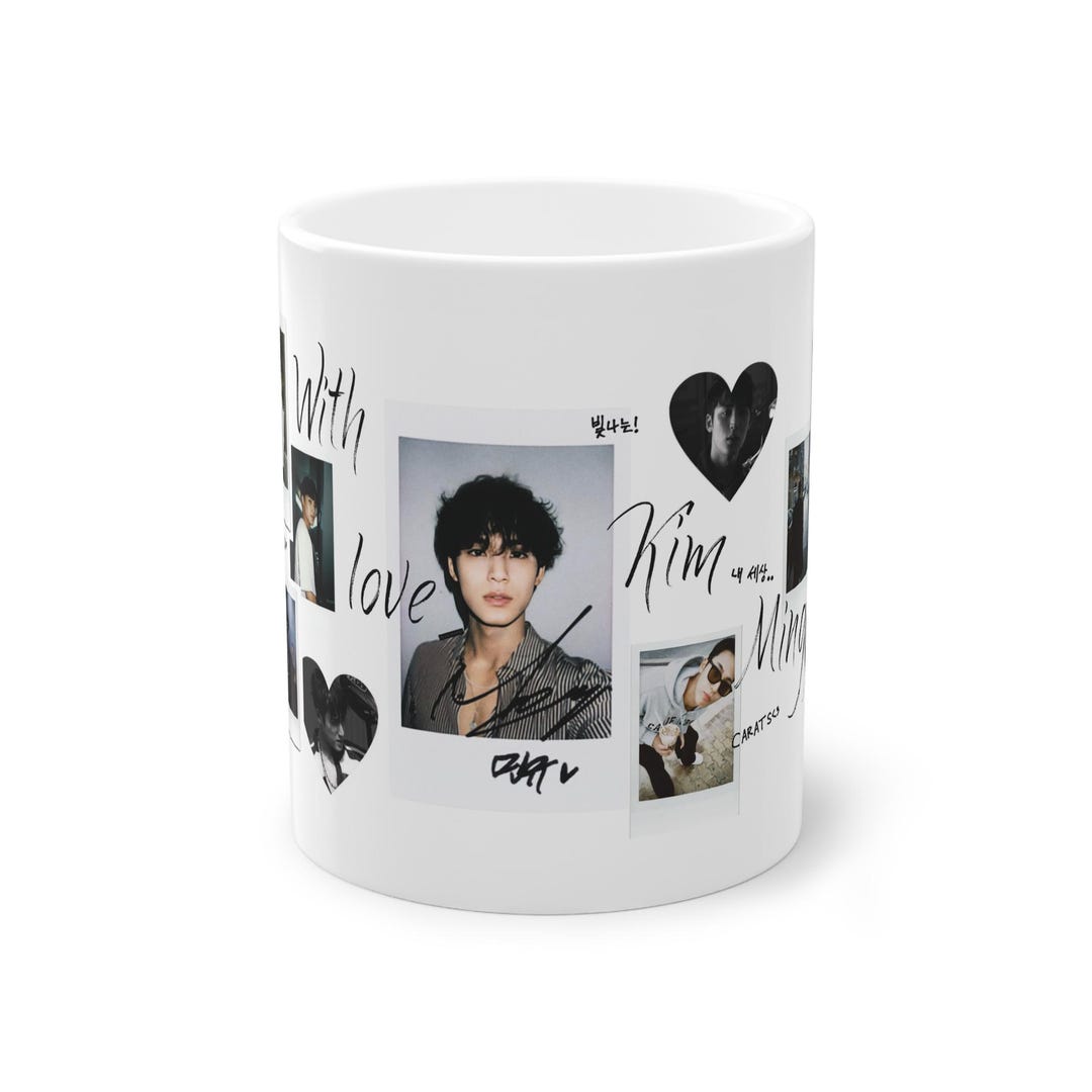 SEVENTEEN KIM MINGYU Bias Mug Mingyu Mug Carat Mug Seventeen Gift Kpop ...