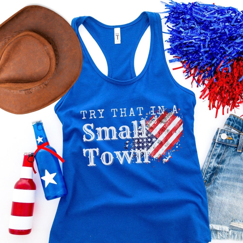 Country Tank Top - Etsy