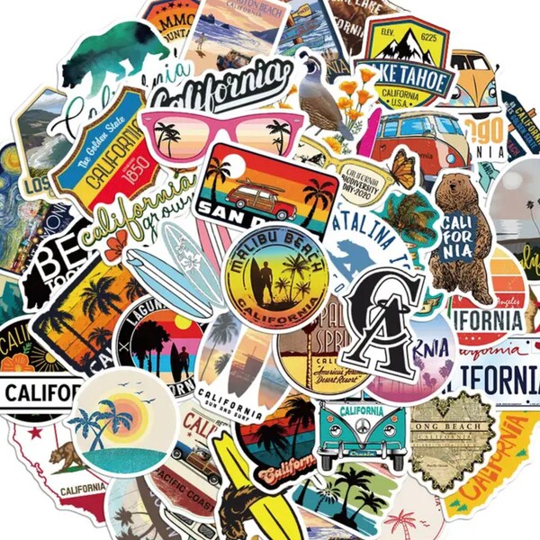 California Decal - Etsy