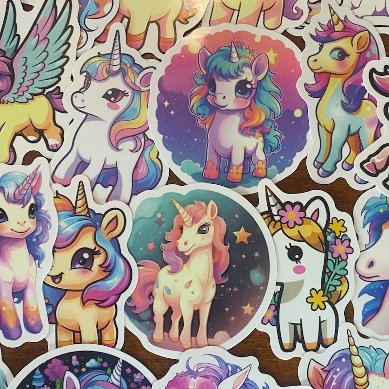 Unicorn Sticker - Etsy