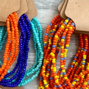 Wrap Bead Stretch Chain - Belly Chain, Anklet, Bracelet, Necklace ...