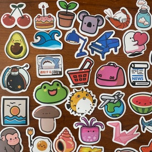 Cute Stickers for Kids, Small Childrens Stickers, Kids Party Decals for ...