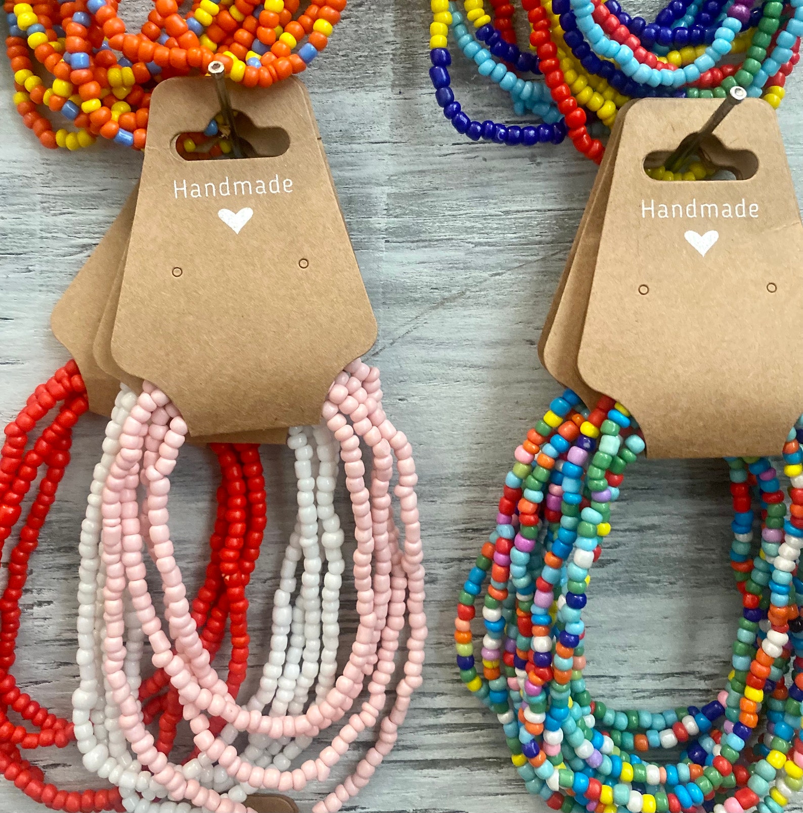 Wrap Bead Stretch Chain - Belly Chain, Anklet, Bracelet, Necklace ...