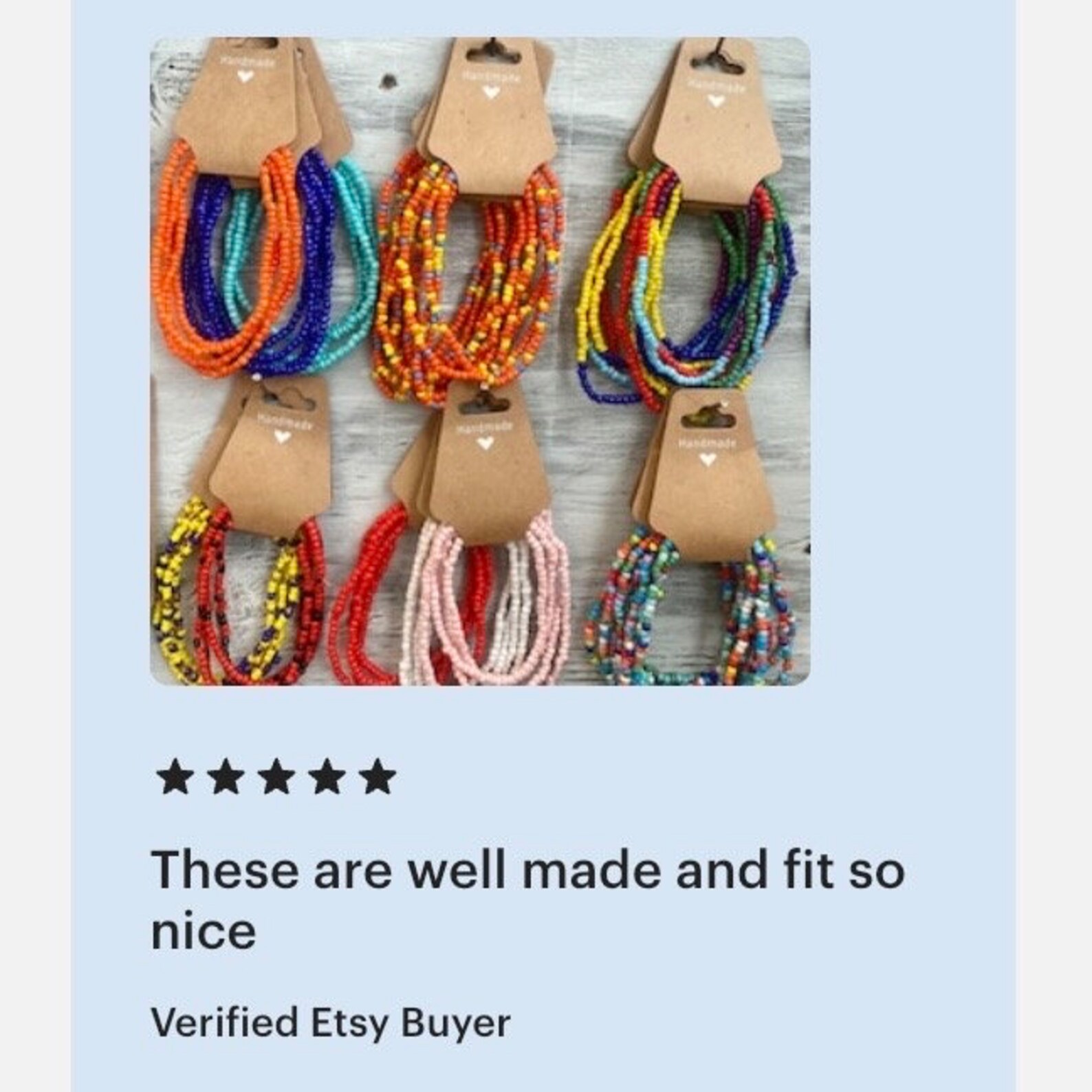 Wrap Bead Stretch Chain - Belly Chain, Anklet, Bracelet, Necklace ...