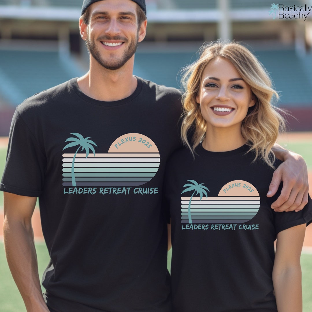 Plexus Leaders Retreat Cruise 2025 T-shirt, Pastel Palm Tree Sunset ...