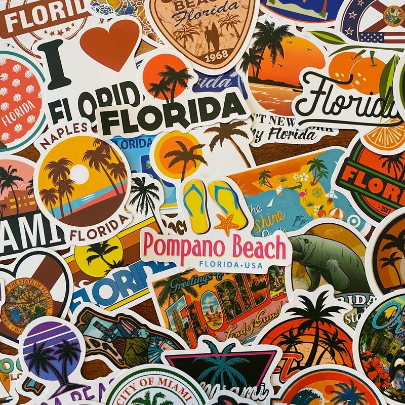 Florida Sticker - Etsy