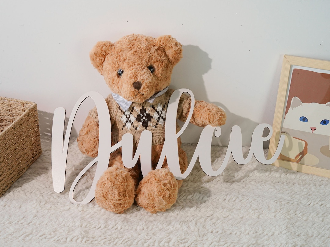 Custom Name Sign,personalized Wooden Name Sign for Nursery,baby Nursery ...