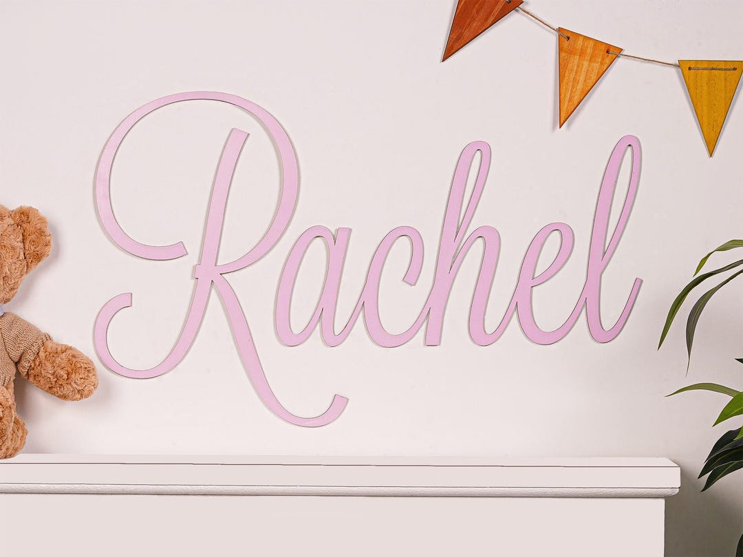 Personalized Wooden Name Sign for Nursery,custom Name Sign,baby Nursery ...