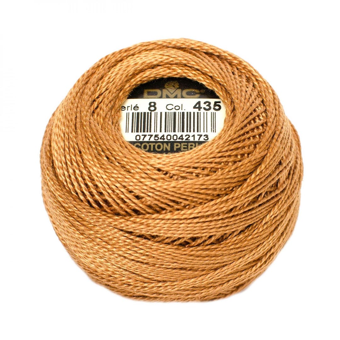 DMC Pearl / Perle Cotton Thread Balls Size 8 VERY LIGHT Brown 435 - Etsy
