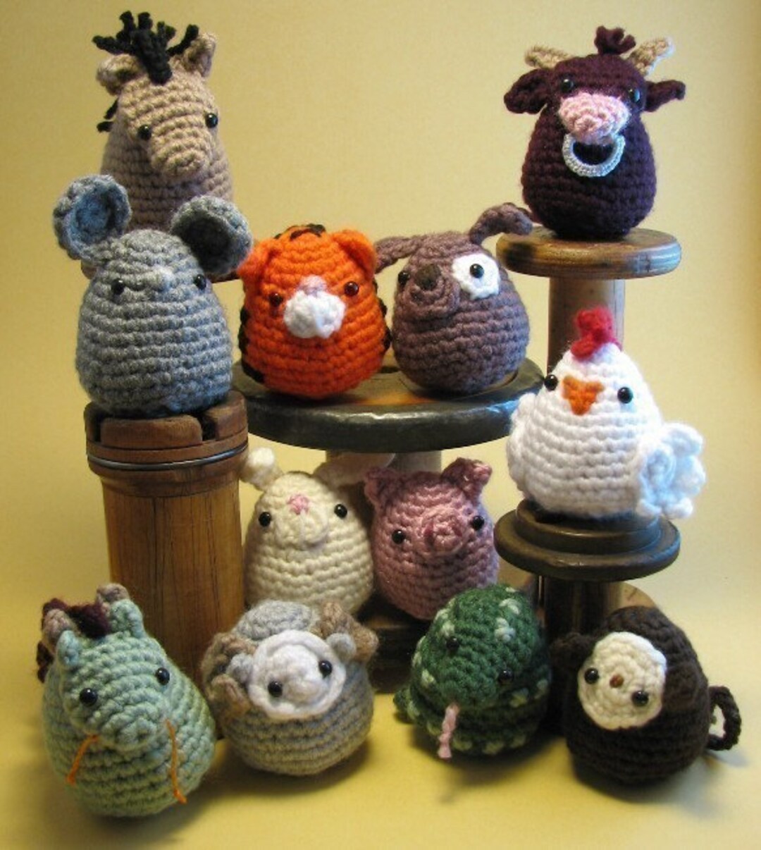 Chinese Zodiac - PDF Amigurumi Crochet Pattern - Etsy