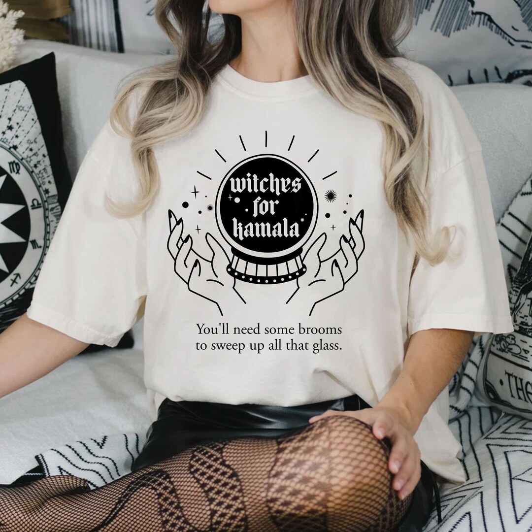 Witches for Kamala Shirt, Halloween Witch Shirt, Kamala Harris Shirt ...