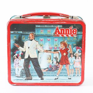 Vintage Annie Lunch Box 1981 | Etsy
