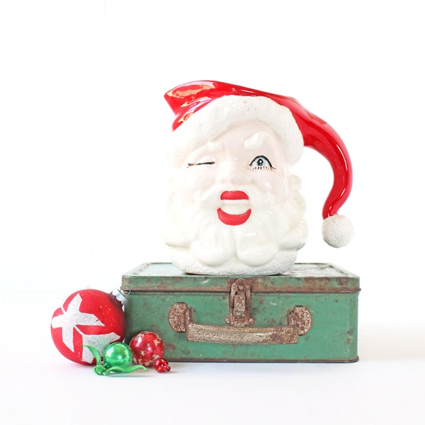 Santa Pitcher - Etsy