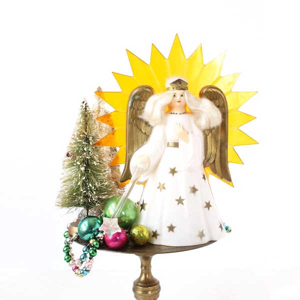 Vintage Angel Tree Topper - Etsy