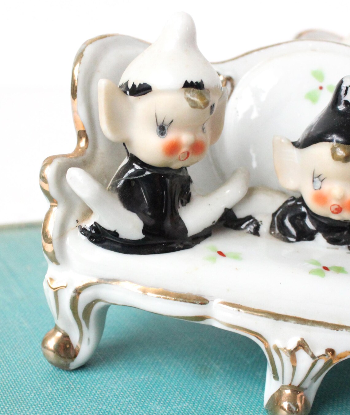 Vintage Pixies on Sofa, Set of 2, Kitschy, Retro Kitsch Home Decor - Etsy