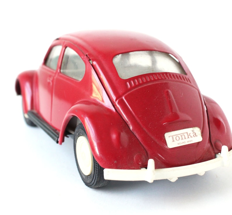 Vintage VW Tonka Red VW Beetle Bug Tonka Toy Car Volkswagon - Etsy