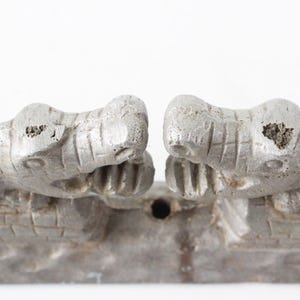 Vintage Metal Alligators, Gate Topper, Alligator Fence Ornament ...
