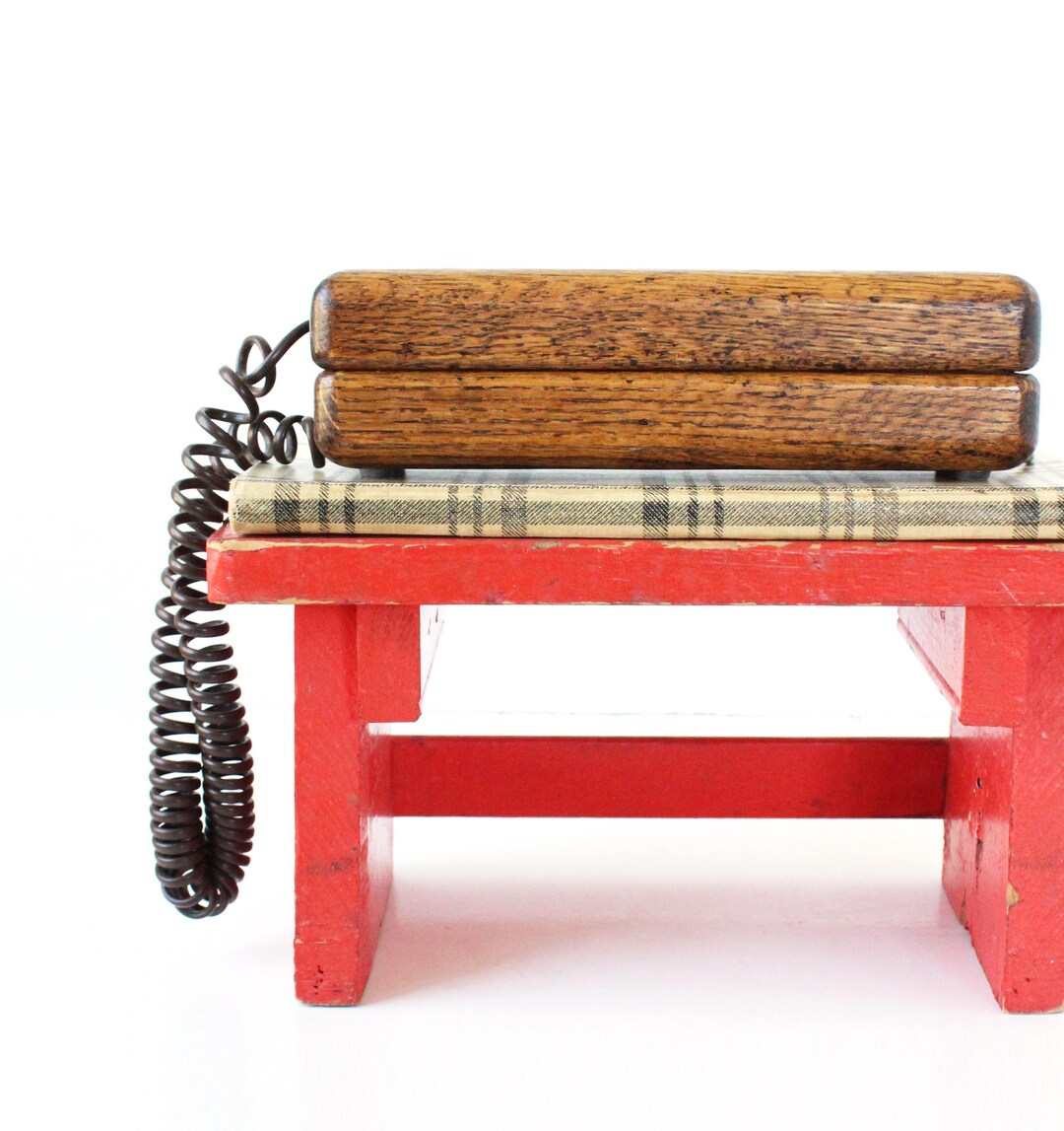Vintage Woodgrain Phone, Precisa Touch Tone Telephone, Retro Modern ...