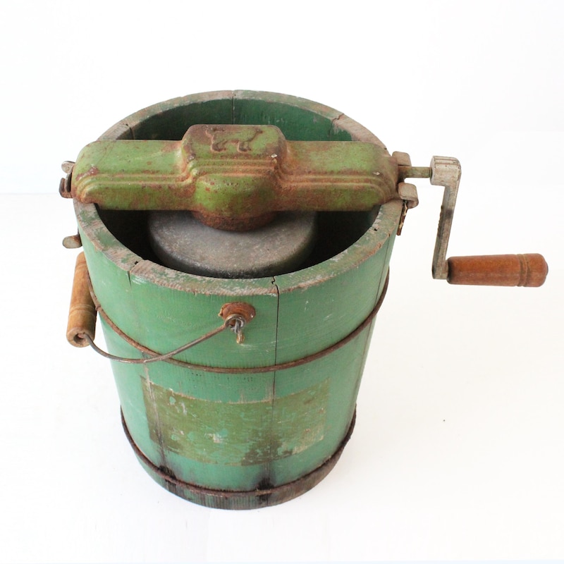 Vintage Ice Cream Maker - Etsy