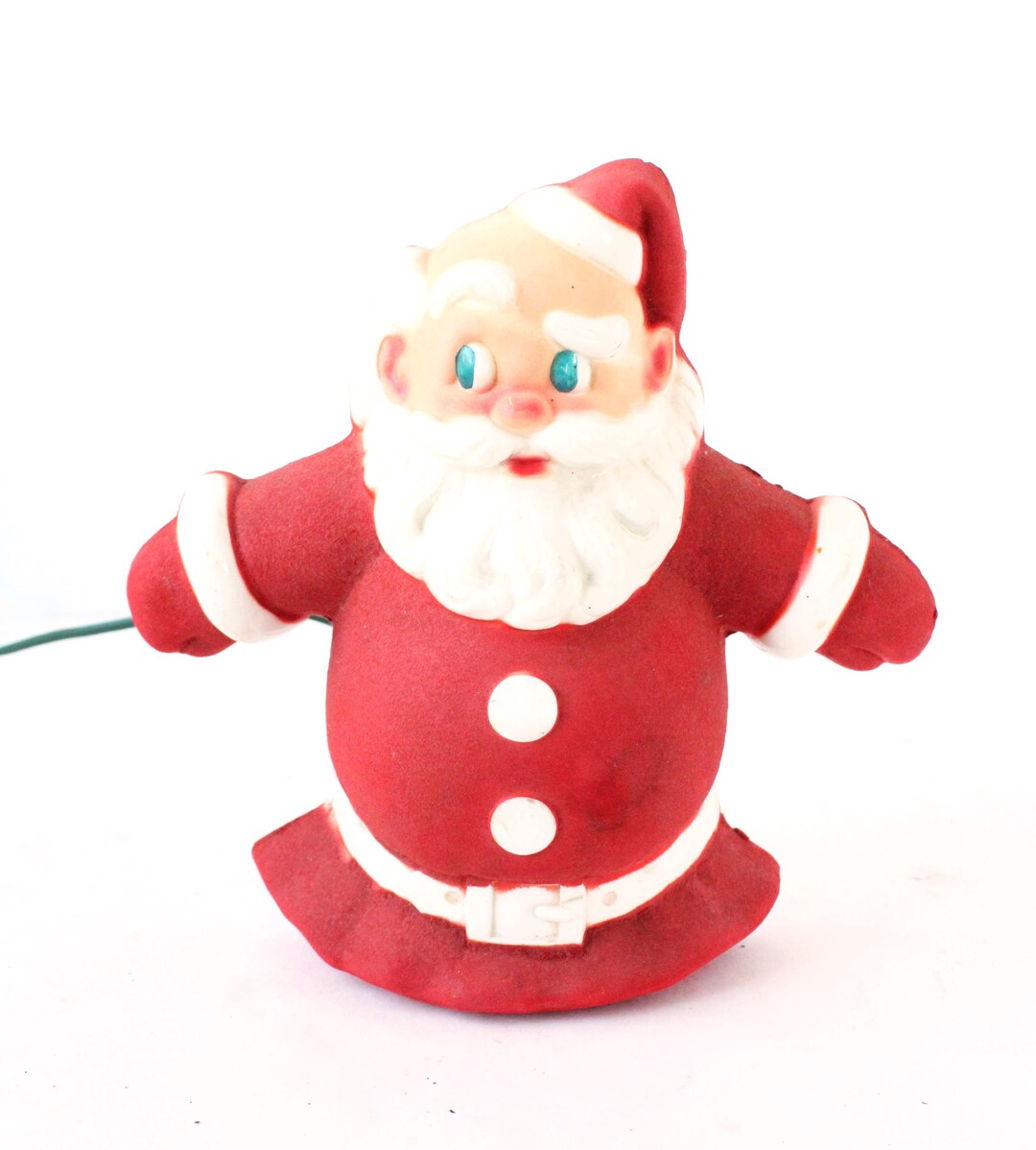 Vintage Noma Santa Claus Blow Mold, Light up Santa, Vintage Christmas ...