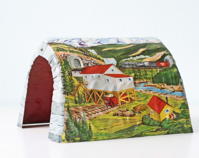 Vintage Marx Toys Train Tunnel - Etsy