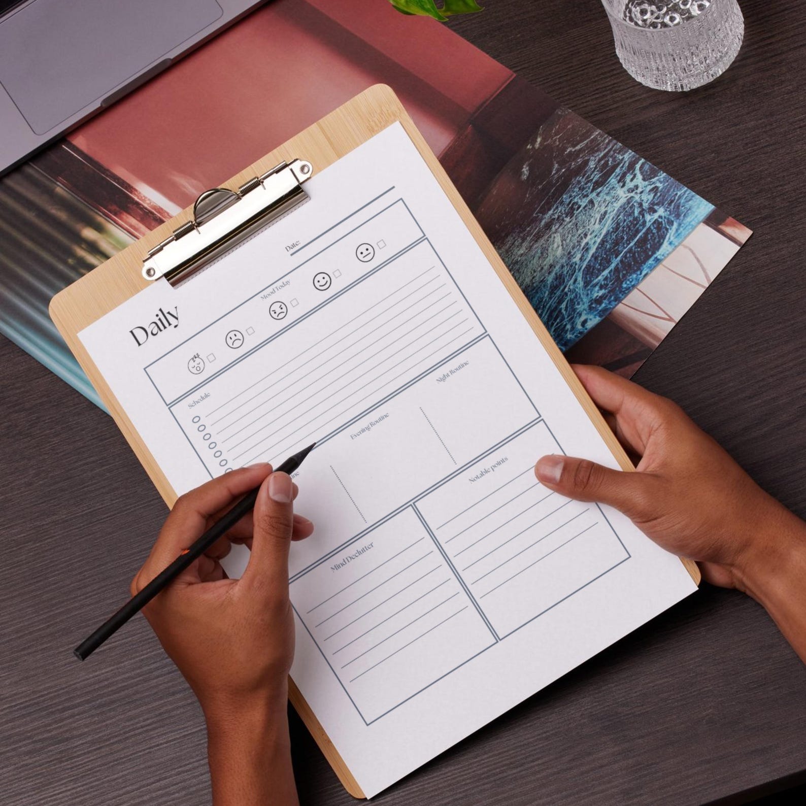 ADHD Weekly Daily Planner, Self Care Reminders, Productivity Organizer ...