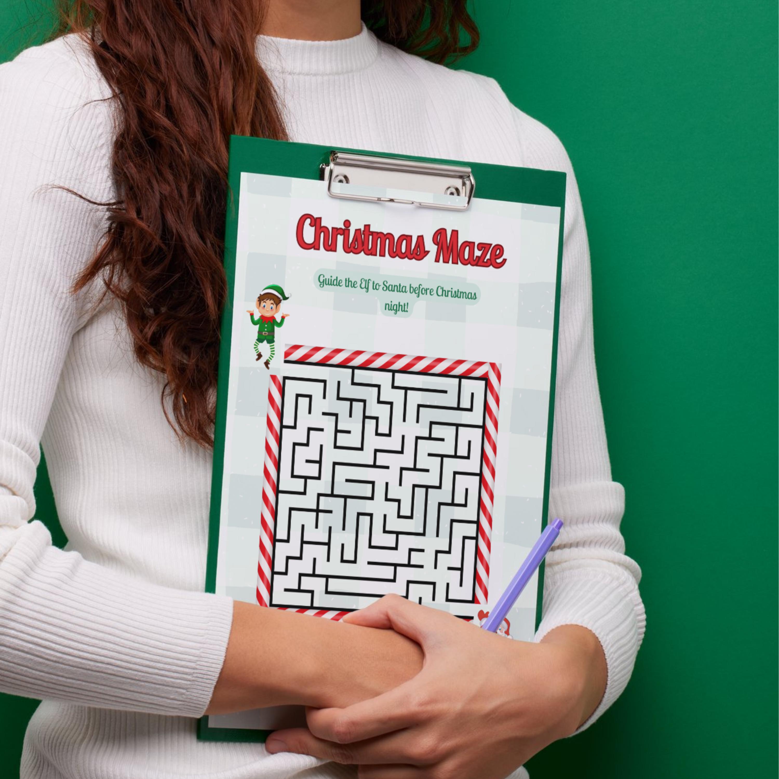 Christmas Games Bundle Digital Print Festive Game Set Family Fun Kids ...