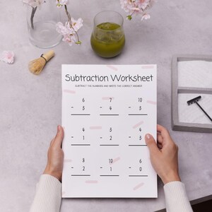 Subtraction Printable Sheets | Math Activity Pages | Homeschool ...
