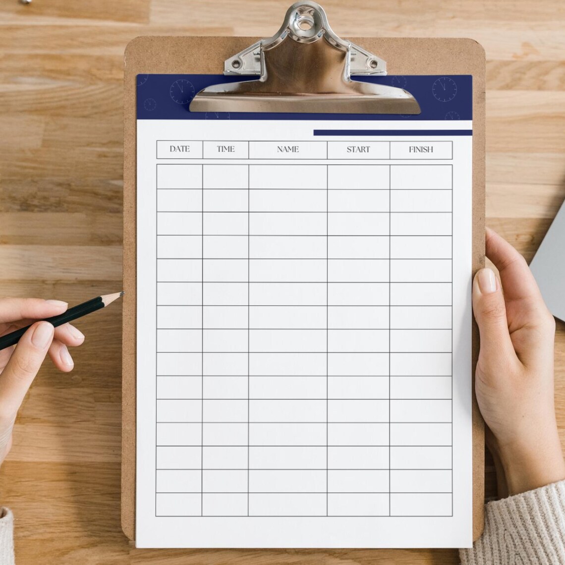 Printable Employee Timesheet: Work Hour Tracker (PDF) - Etsy