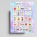 Watercolor Alphabet Chart Printable: ABC Learning Poster (PDF Download ...
