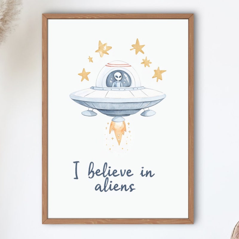 Alien Wall Art - Etsy
