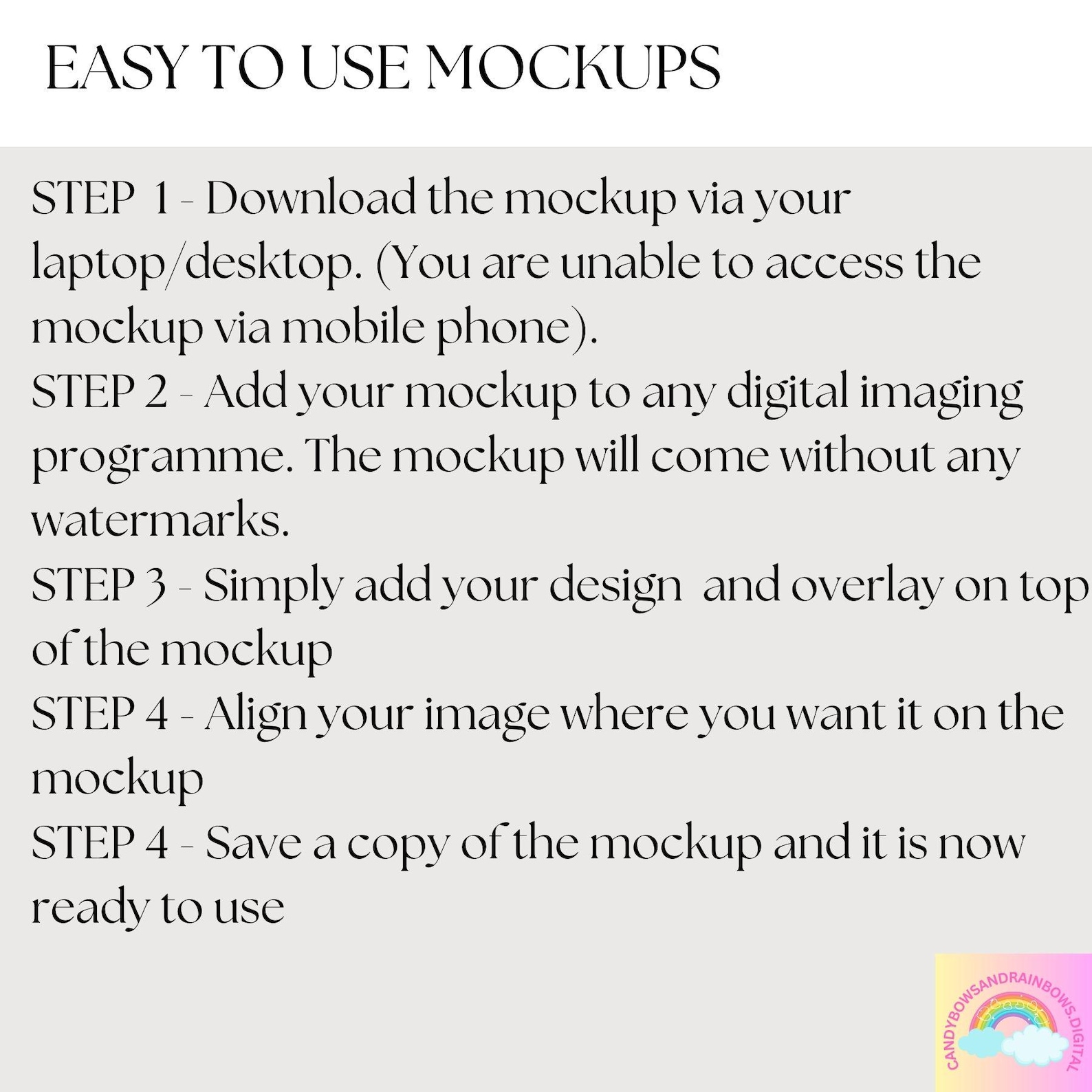 Gingerbread Biscuits Sweet Treats Mockup - Festive Mockup - Sweet ...