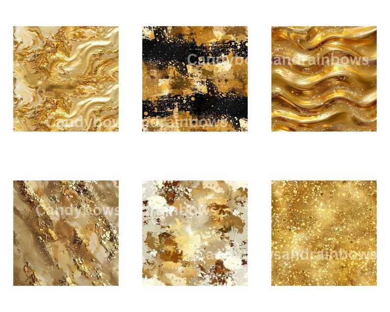 Luxury Gold Texture Digital Paper - 20 PNG Images of Luxury Gold ...