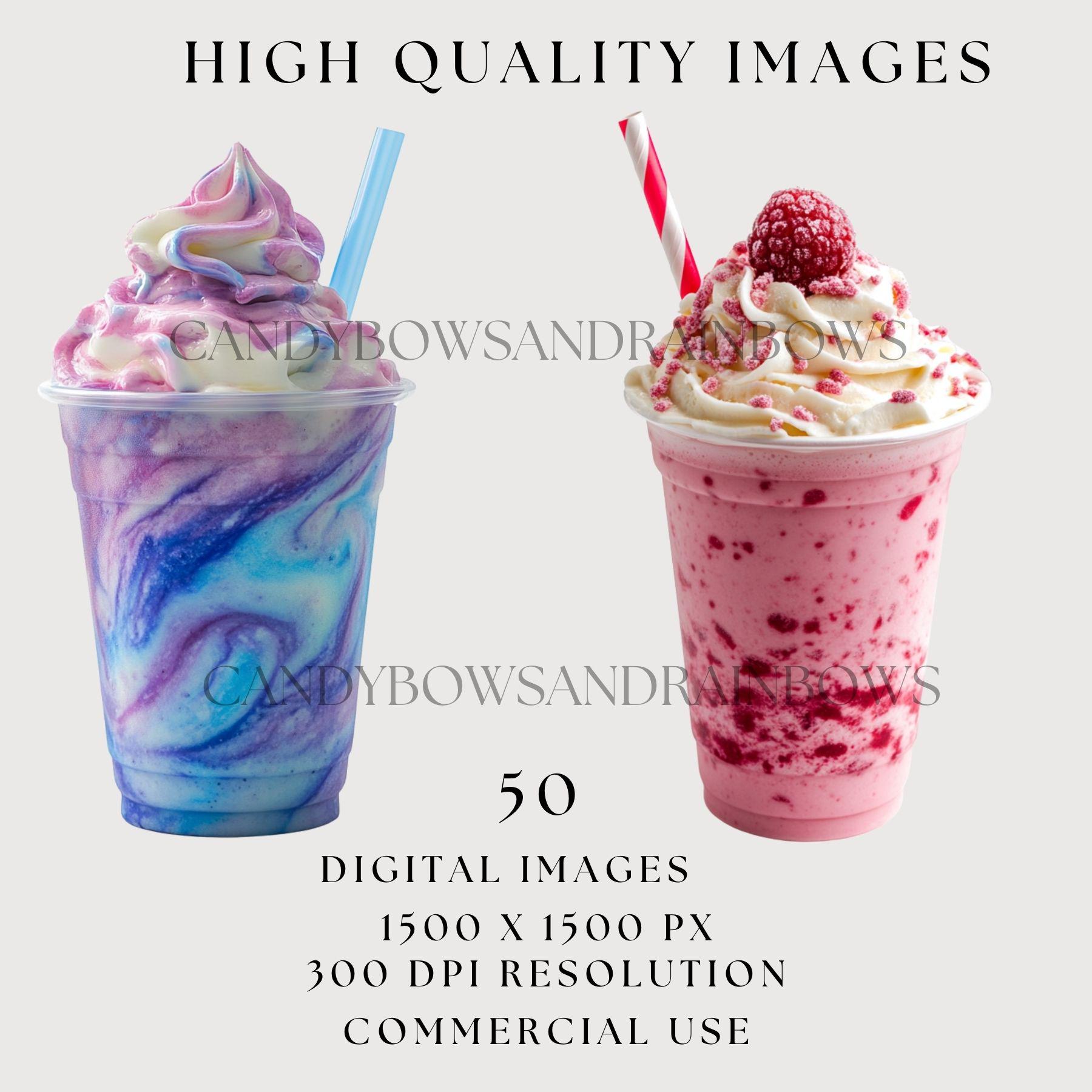 Beautiful Milkshakes Clipart - 50 High Quality PNG Images of Milkshake ...